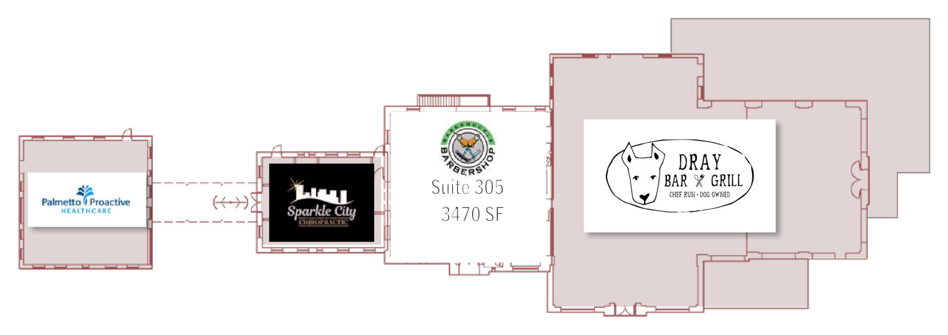 Spartanburg SC Commercial Suites for Lease | Drayton Mills